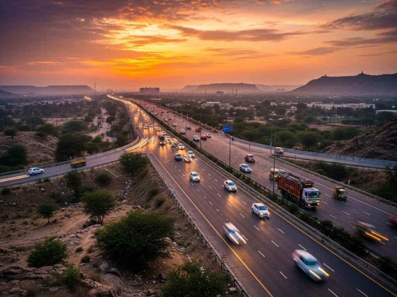 NHAI built 14 km long link road to connect Ganga Expressway and delhi ...
