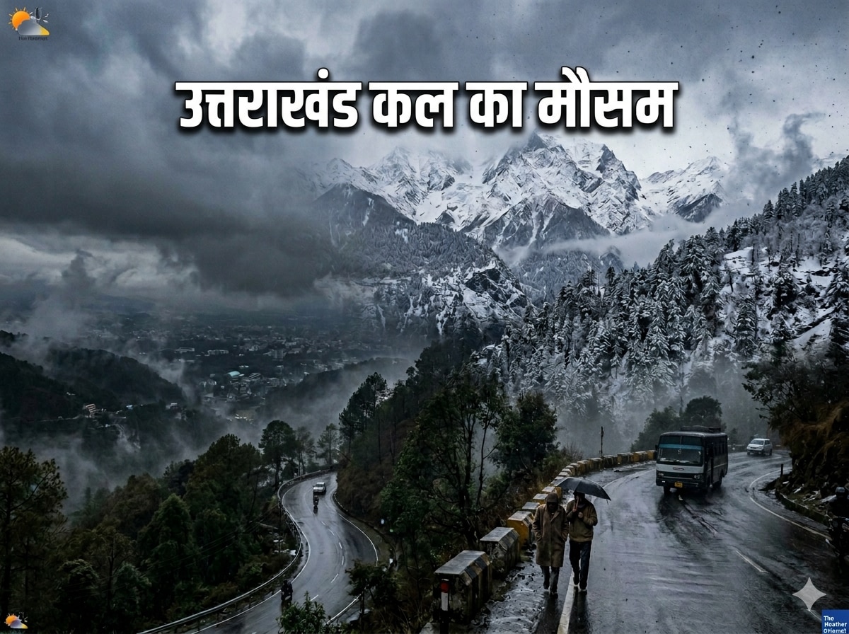 Uttarakhand weather alert 8 may orange alert rain hailstorm forecast ...