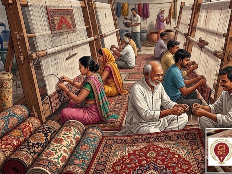 Do you know which district known as Carpet City in india | 'कालीन नगरी ...