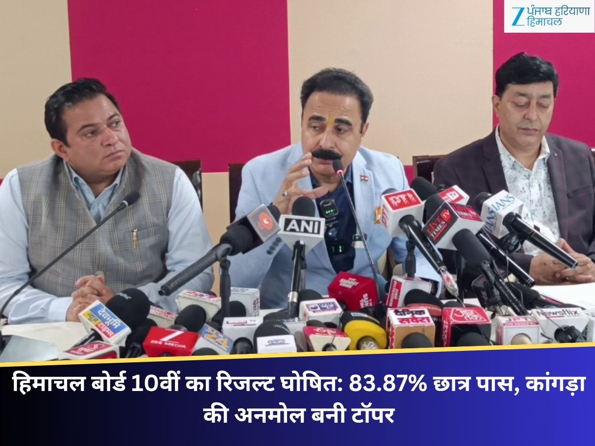 hpbose 10th result 2026 kangra student anmol tops with 699 marks pass ...