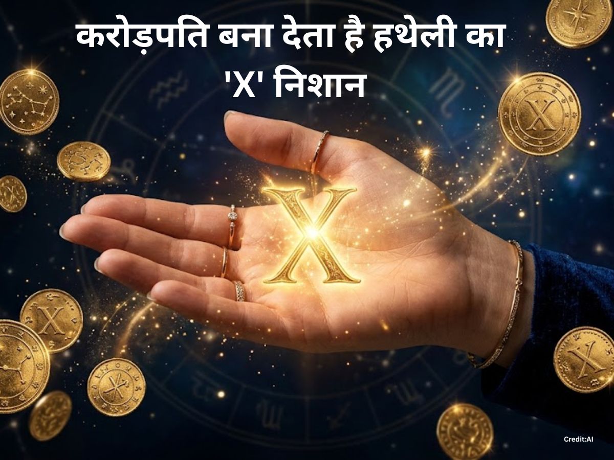 x sign on palm make millionaire palmistry lucky sign on hand | हाथ में ...
