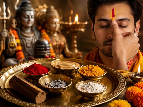 know the hidden benefits of applying tilak on forehead and types of ...