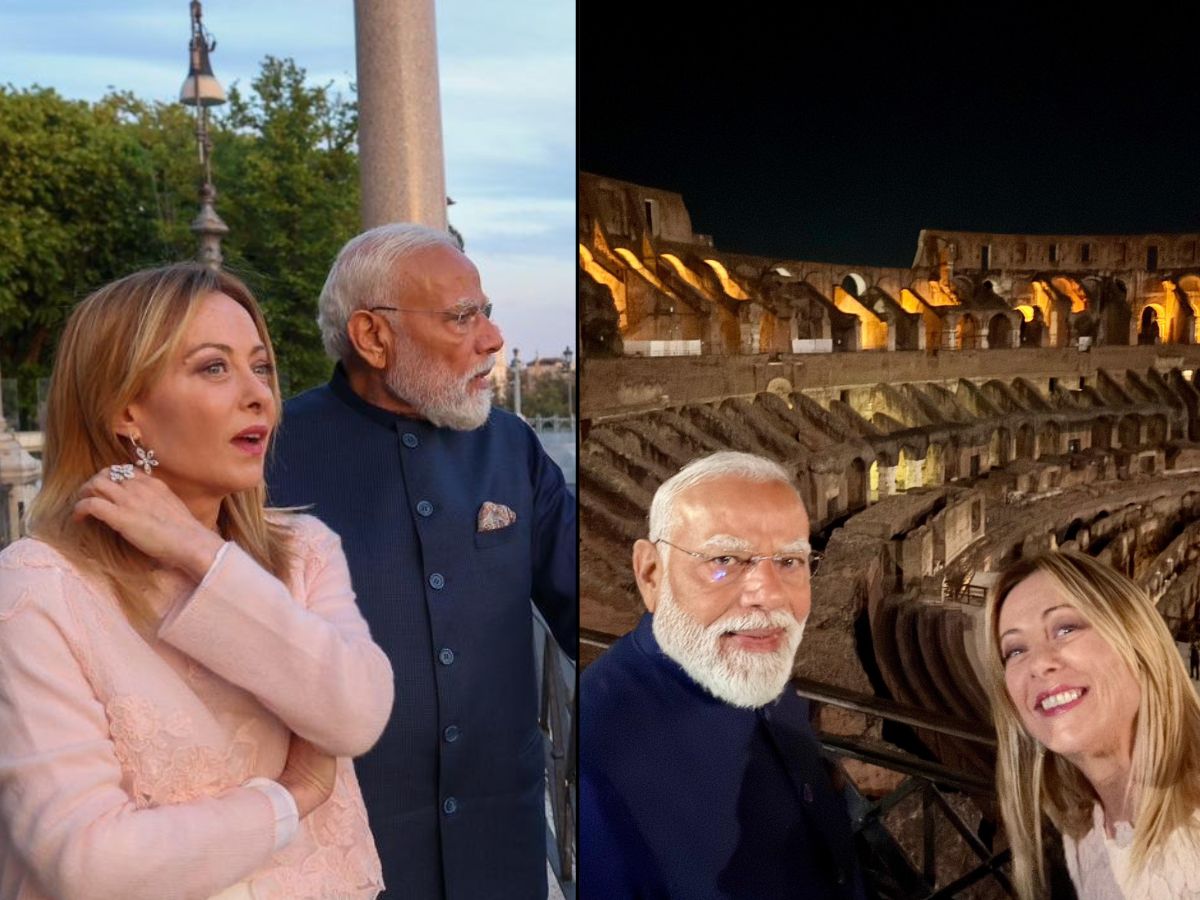 pm narendra modi italy giorgia meloni viral selfie what is in ...