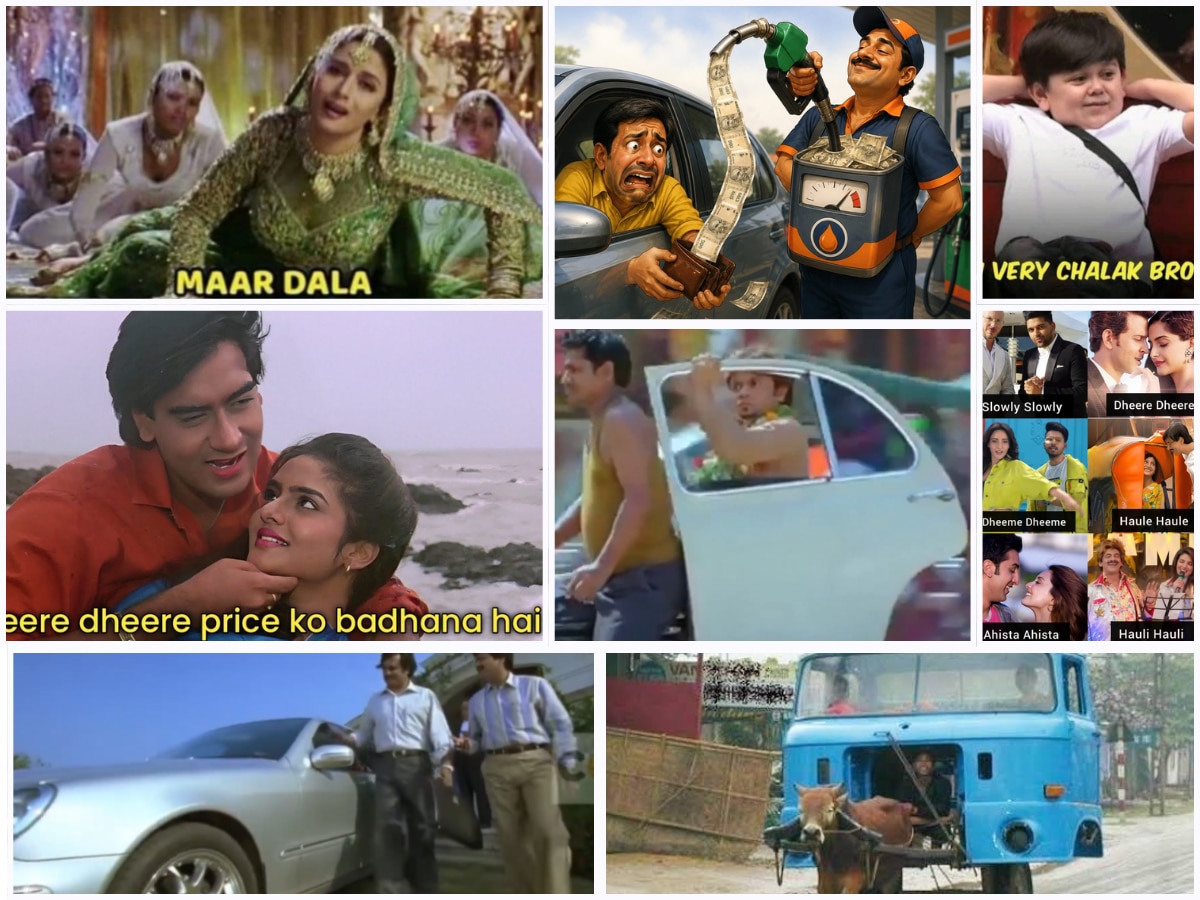 petrol diesel fuel price hike 4th time in 10 days funny memes jokes ...
