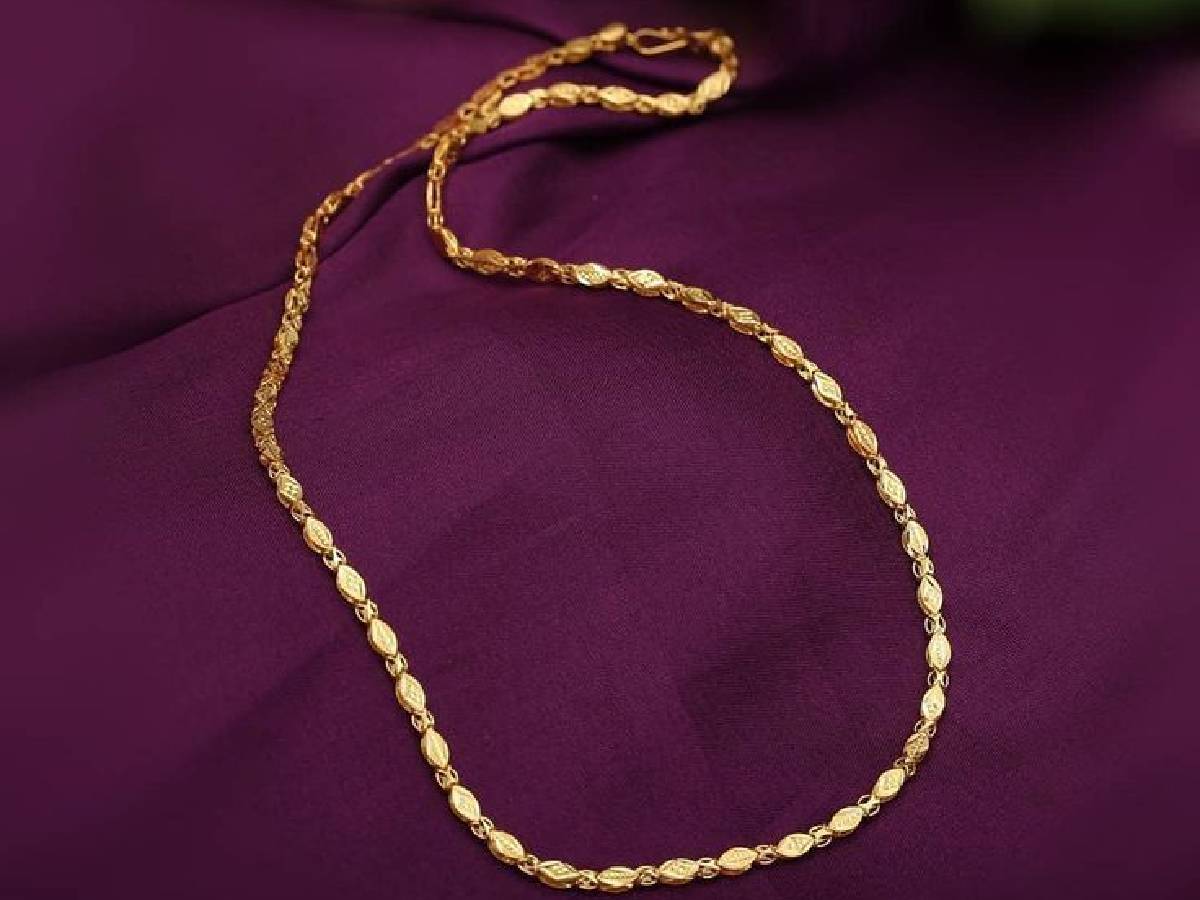18kt Gold chain in 4 gram design sone ki chain ke design | 4 ग्राम ...