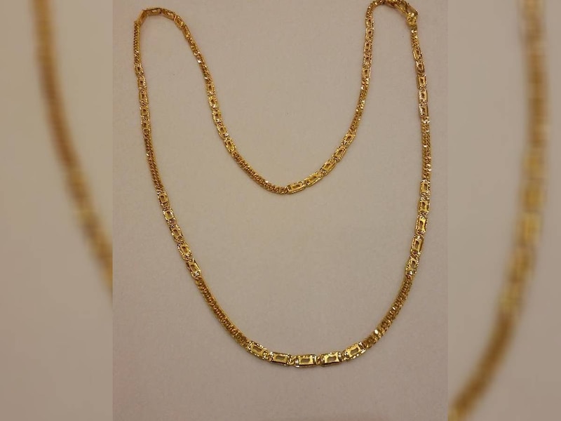 18kt Gold chain in 4 gram design sone ki chain ke design | 4 ग्राम ...