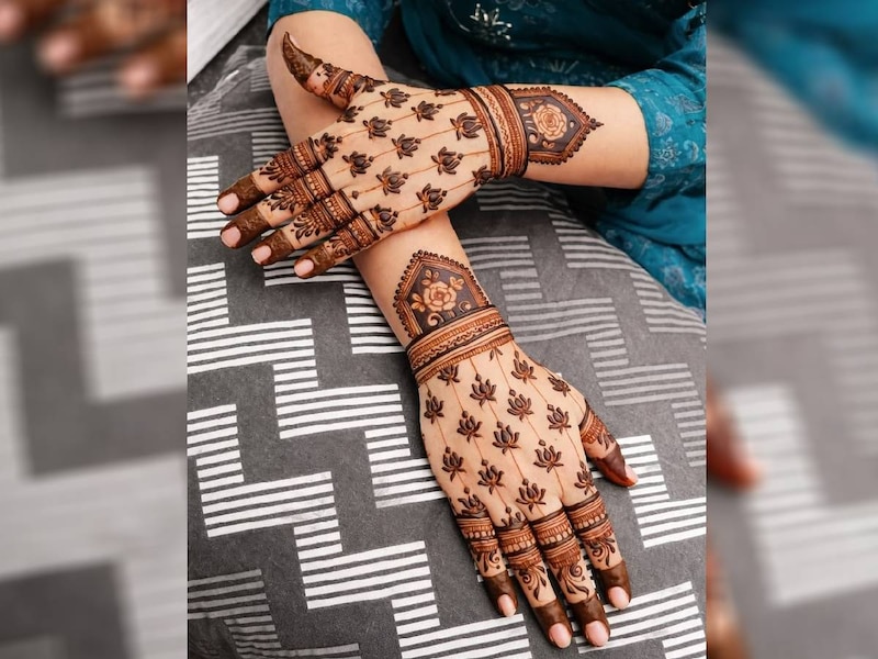 bakrid 2026 back hand minimalist aesthetics mehndi designs | बकरीद पर ...