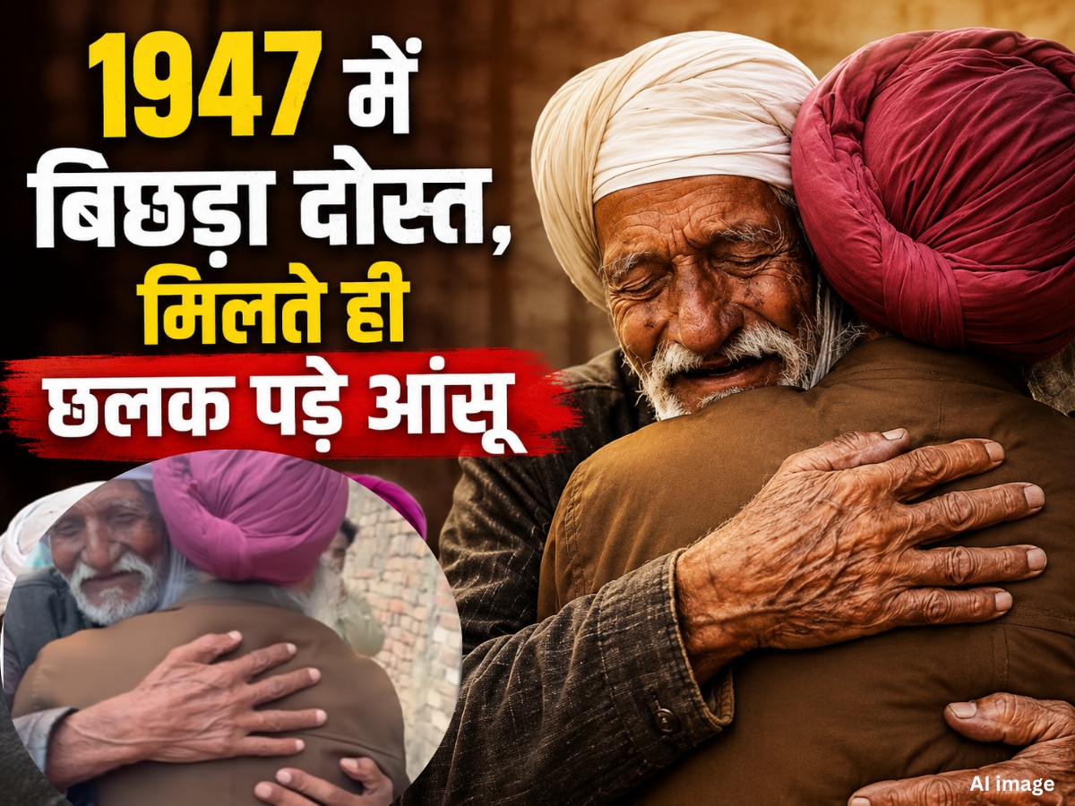 1947 india pakistan partition friends reunited after 78 years emotional ...