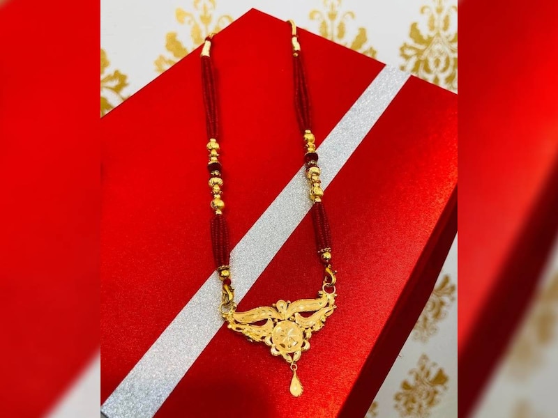 this Indian state red bead mangalsutra considered lucky instead of ...