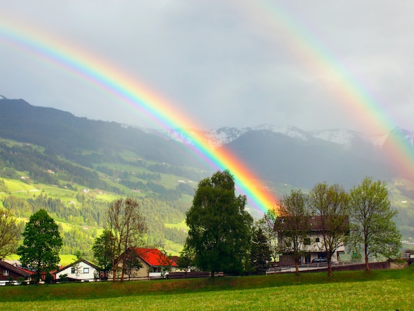 American country hawaii known as the rainbow capital of the world seen ...