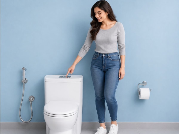 Toilet flush has one big one small button, Get logic Knowledge news ...