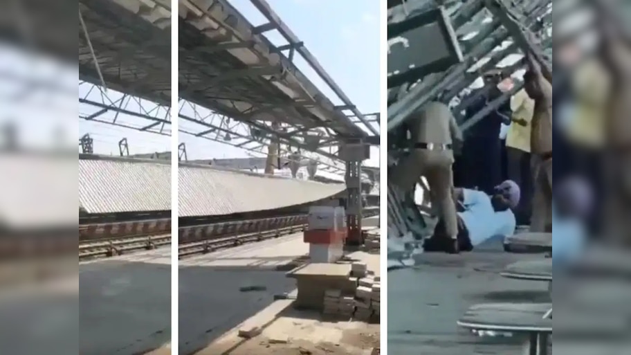lucknow charbagh station shed collapse Contractor fined 50 lakh 3 ...