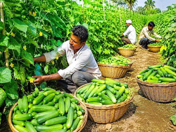 Where is stronghold of cucumbers produces 20 percent of country ...