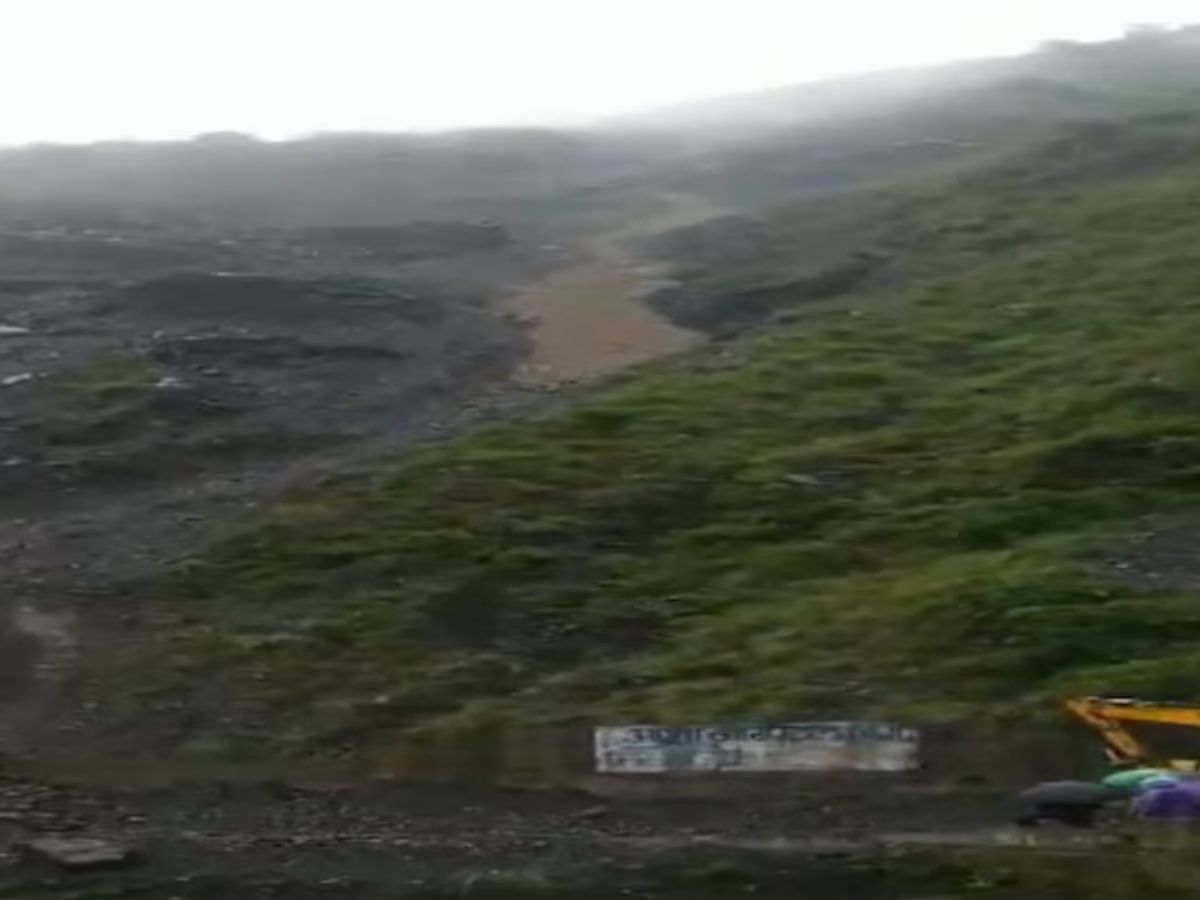 Landslide on Kalsi Chakrata road Movement of 400 villages buried under ...