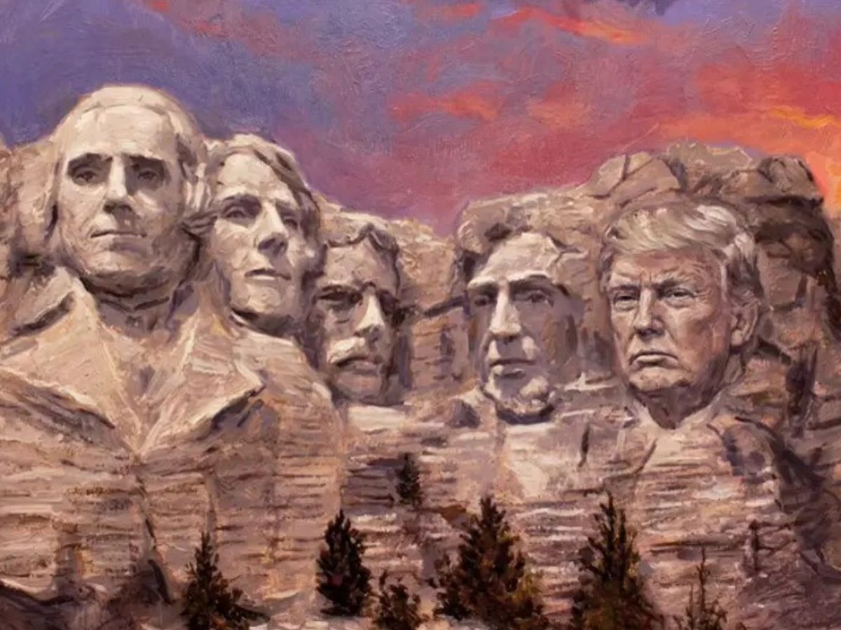 why donald trump wants his stone image in South Dakota hills | जहां ...