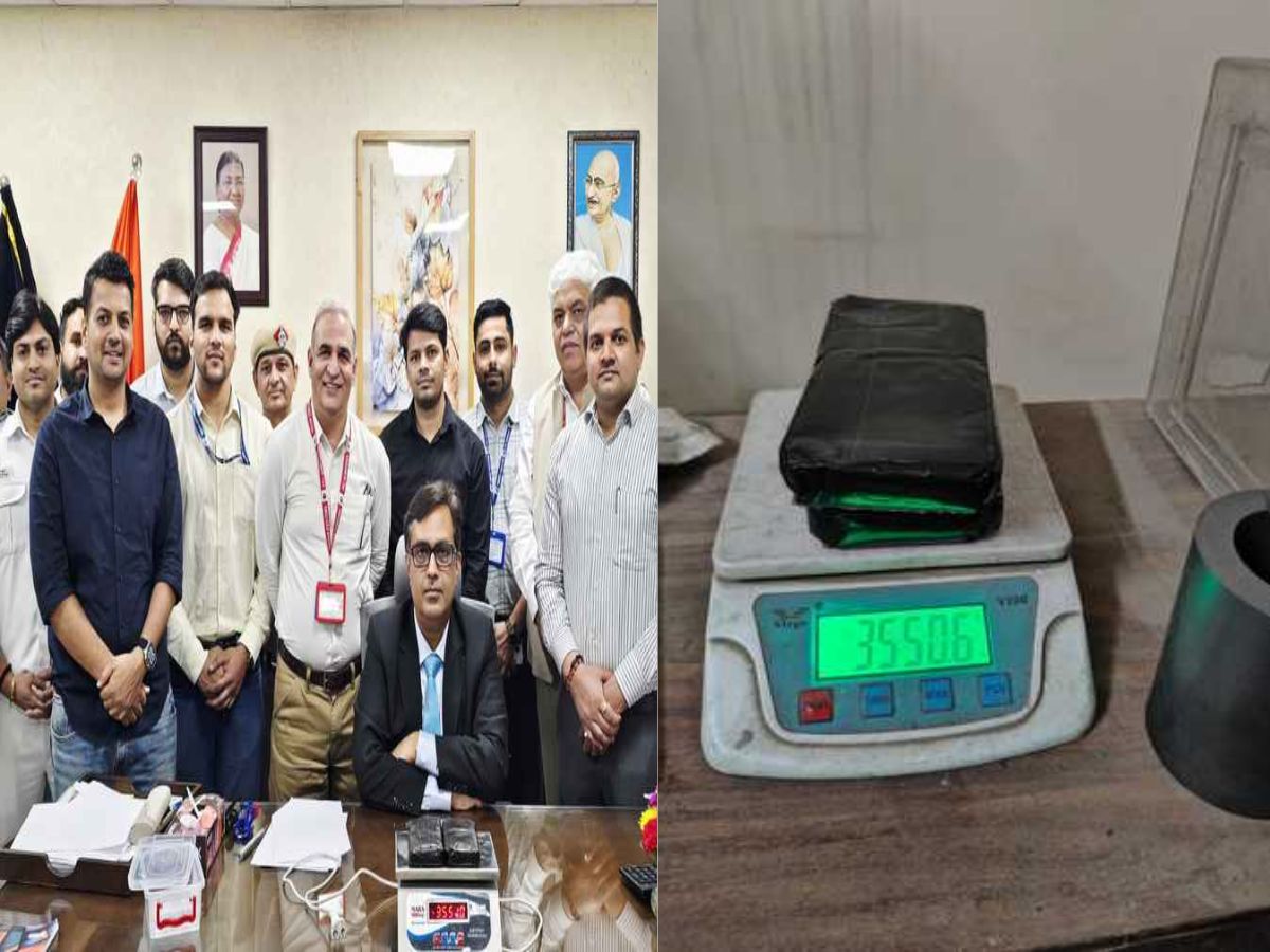 फ्लाइट की सीट के नीचे छिपाया था खजाना, दिल्ली कस्टम विभाग ने नाकाम की ...