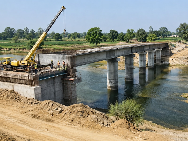 UP State Bridge Corporation to bult bridge on kali river relief to ...