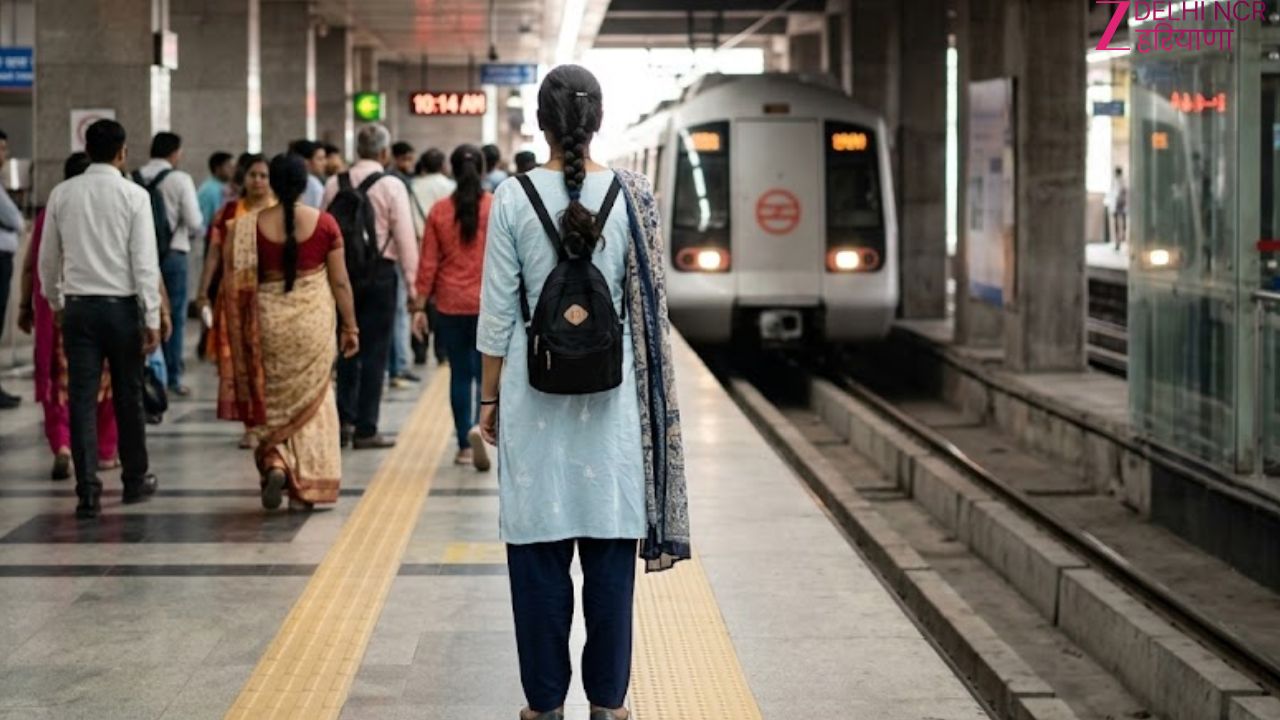 गुरुग्राम के MG रोड मेट्रो स्टेशन पर हादसा, 22 साल की महिला ने ट्रेन के ...