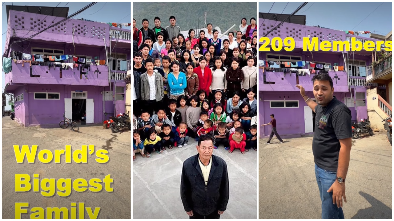 worlds largest family ziona chana mizoram condition 39 wives 94 ...