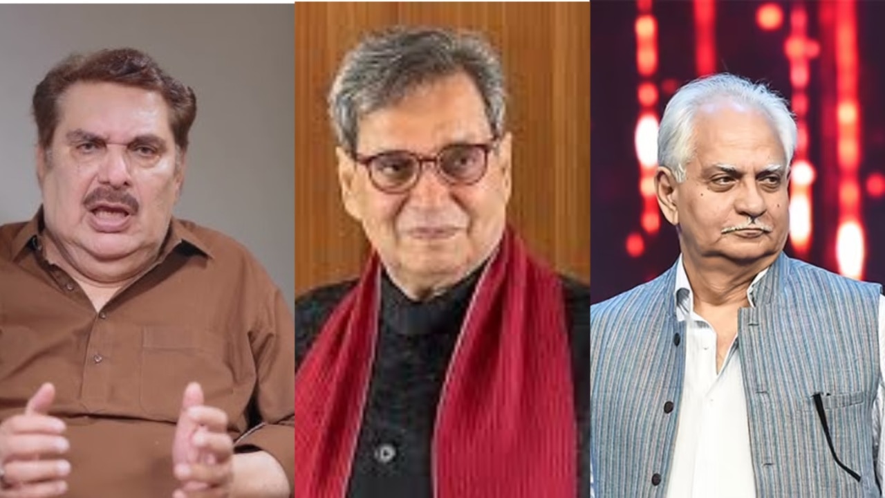 subhash Ghai Ramesh Sippy Raza Murad Vindu Dara Singh and Mukesh Rishi ...