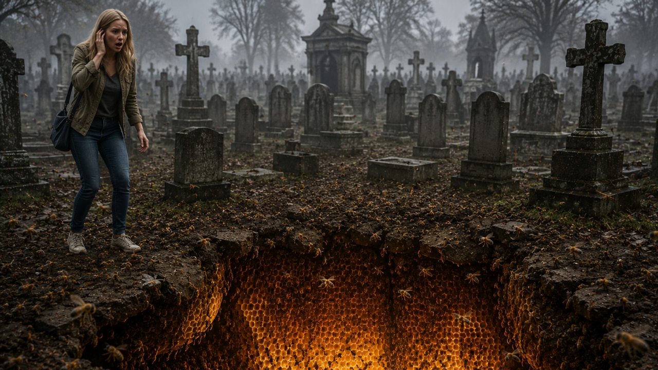 Us woman discovers 5 lakhs mining bees in graveyard accidently while ...