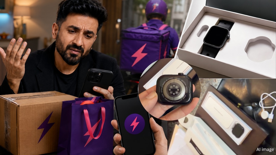 zepto vir das controversy delivering fake apple watch rs 50000 china ...