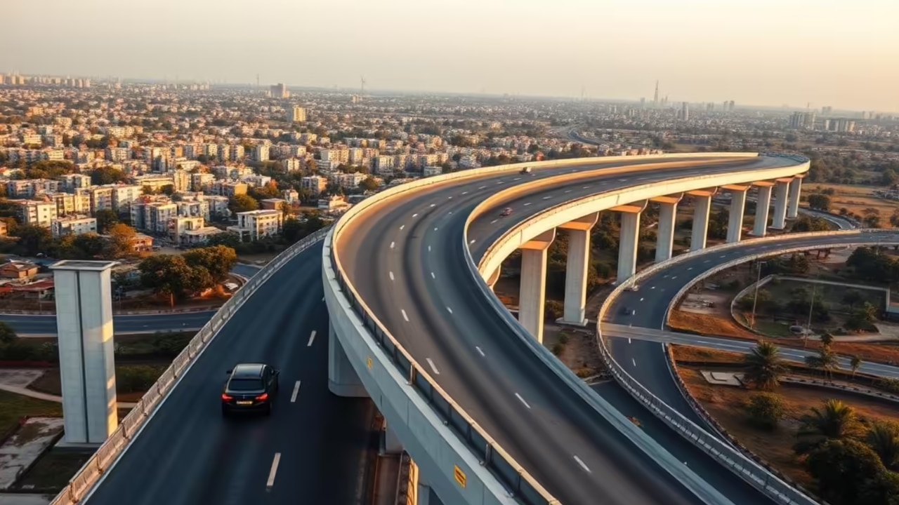 NHAI to built Another 8 lane elevated expressway in Noida 31-km-long ...