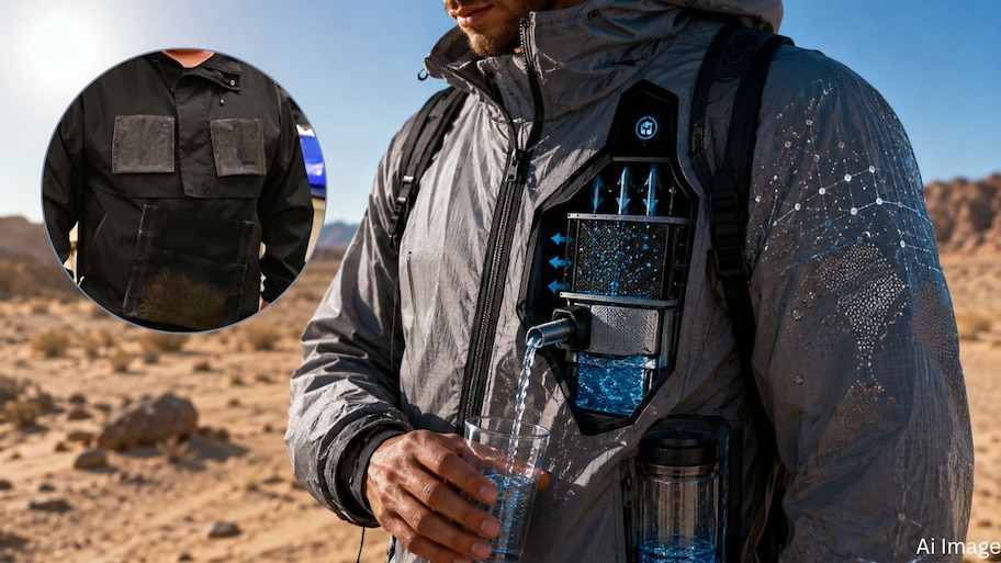 Scientist make Special Jacket Can Turn Air Into Drinking Water ...