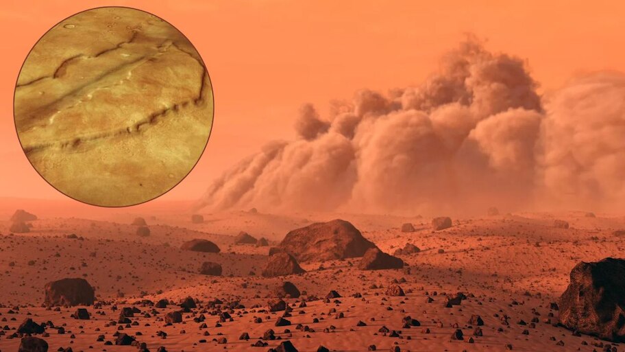 Red Planet weather 8 Kilometer High Dust Devils on Mars Captured by ...