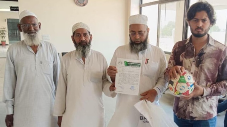 Protest over Islamic Kalima inscribed on football demand to ban its ...