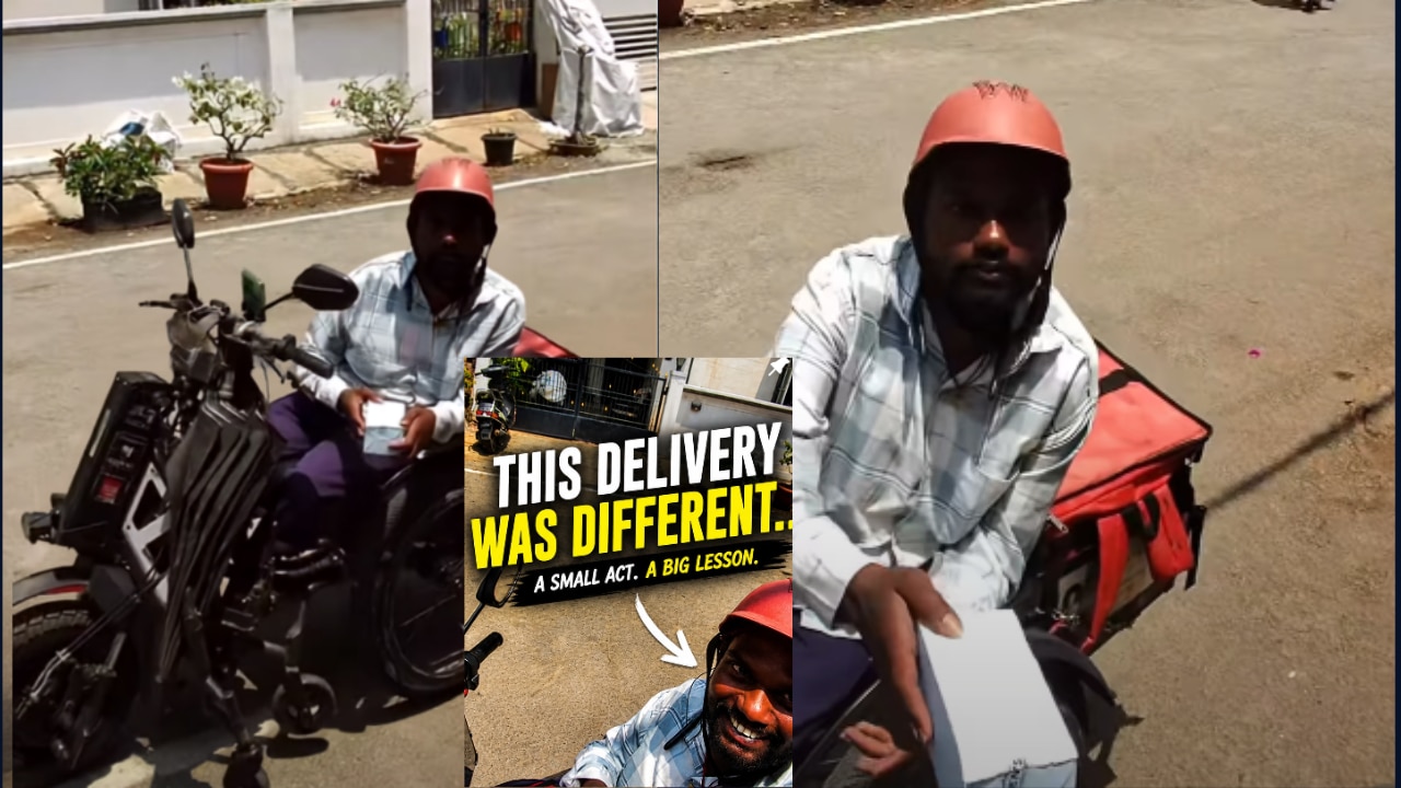 bengaluru zomato disabled delivery partner inspiring story 100 rupees ...