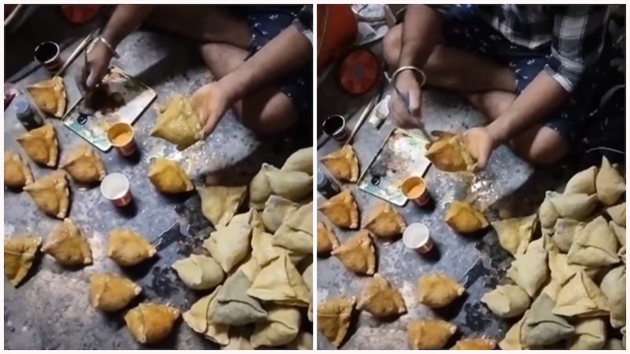 viral samosa video fact check fake samosa coloring claim Video goes ...