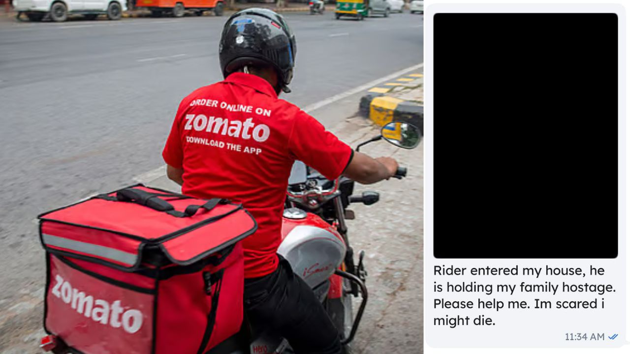 zomato customer care automated bot reply fake emergency hostage message ...