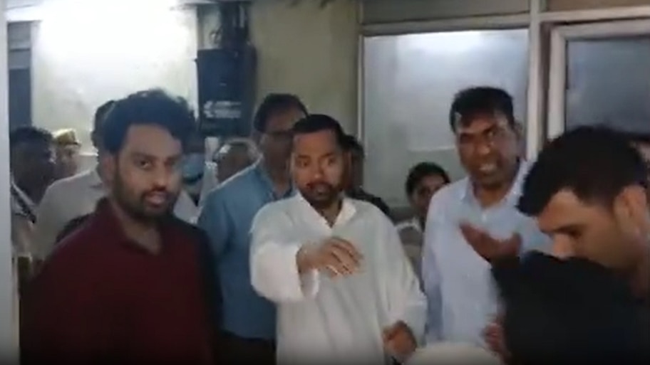 Health Minister Nishant Kumar conducts surprise inspection at PMCH ...