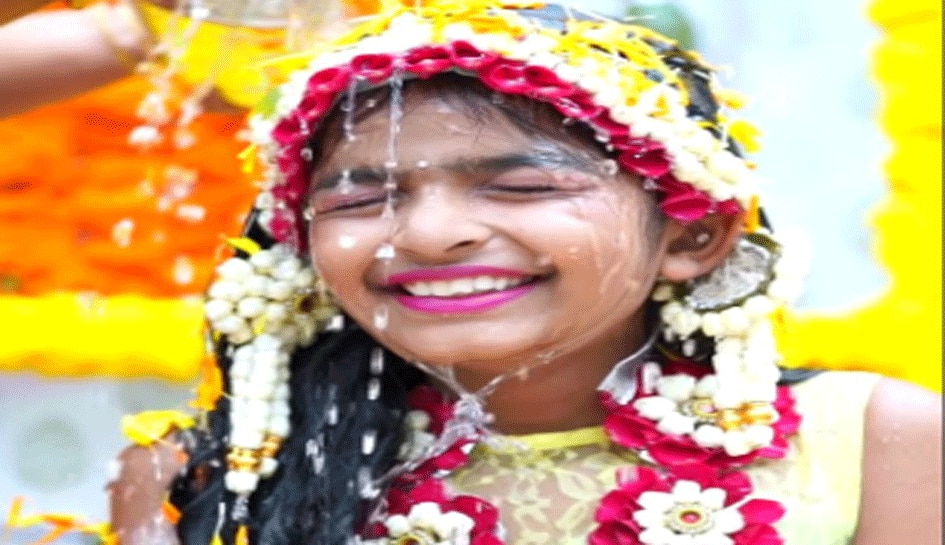 There is a celebration here in India on the first periods the ceremony ...