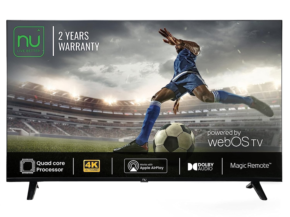 NU 43 Inch Web OS Smart TV Review Budget Range Under Rs 25000 | NU ...