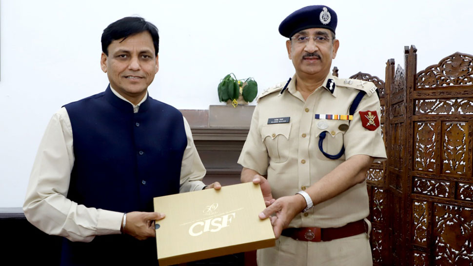 Rajesh Ranjan, DG, CISF called on Hon’ble Union Home Minister and MoS ...