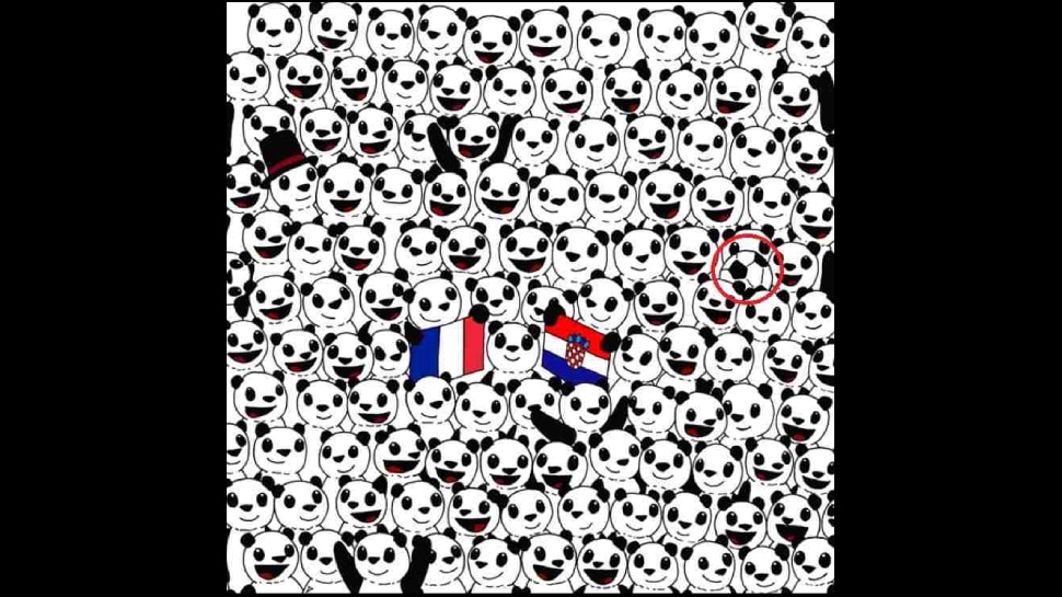 khojo to jane Optical illusion challenge find football in viral image ...