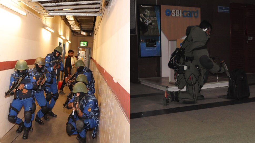 Mock Drill: Chemical attack of terrorist in Delhi metro, security agencies in action | मॉक ड्रिल ...