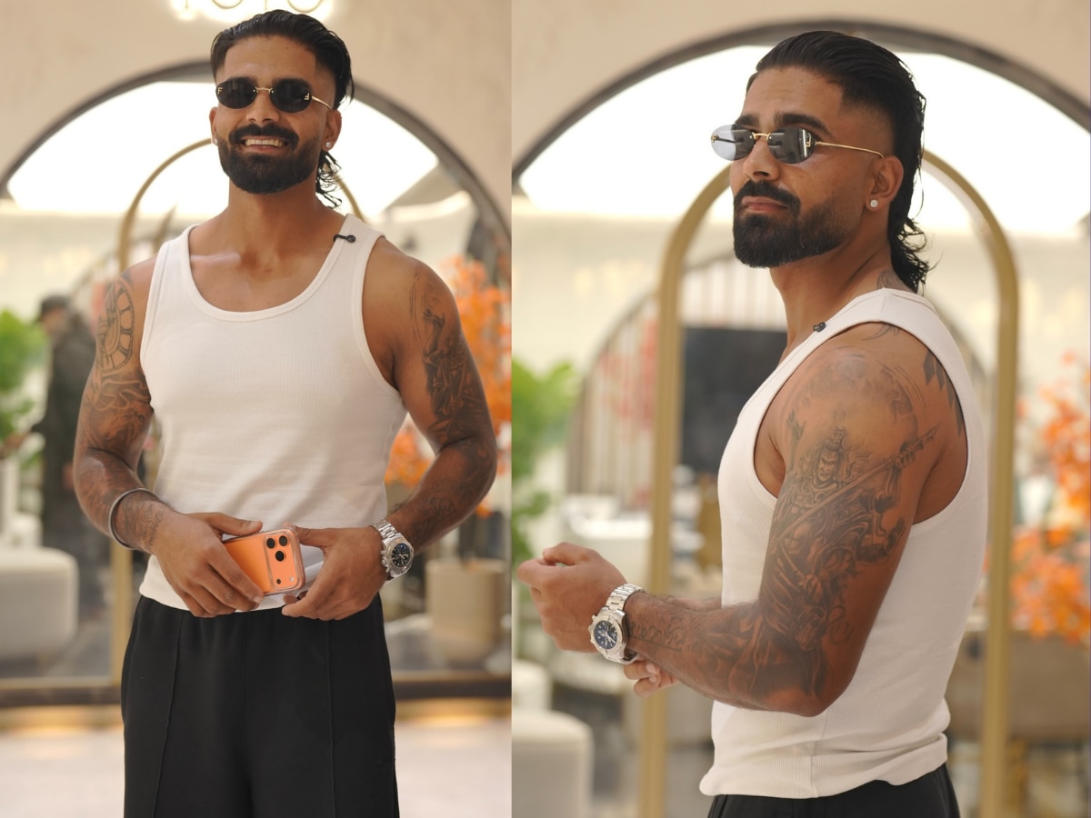 Pictures of Pappu Yadav son Sarthak Ranjan viral ahead of his IPL 2026 auction | मॉडल जैसा लुक्स ...