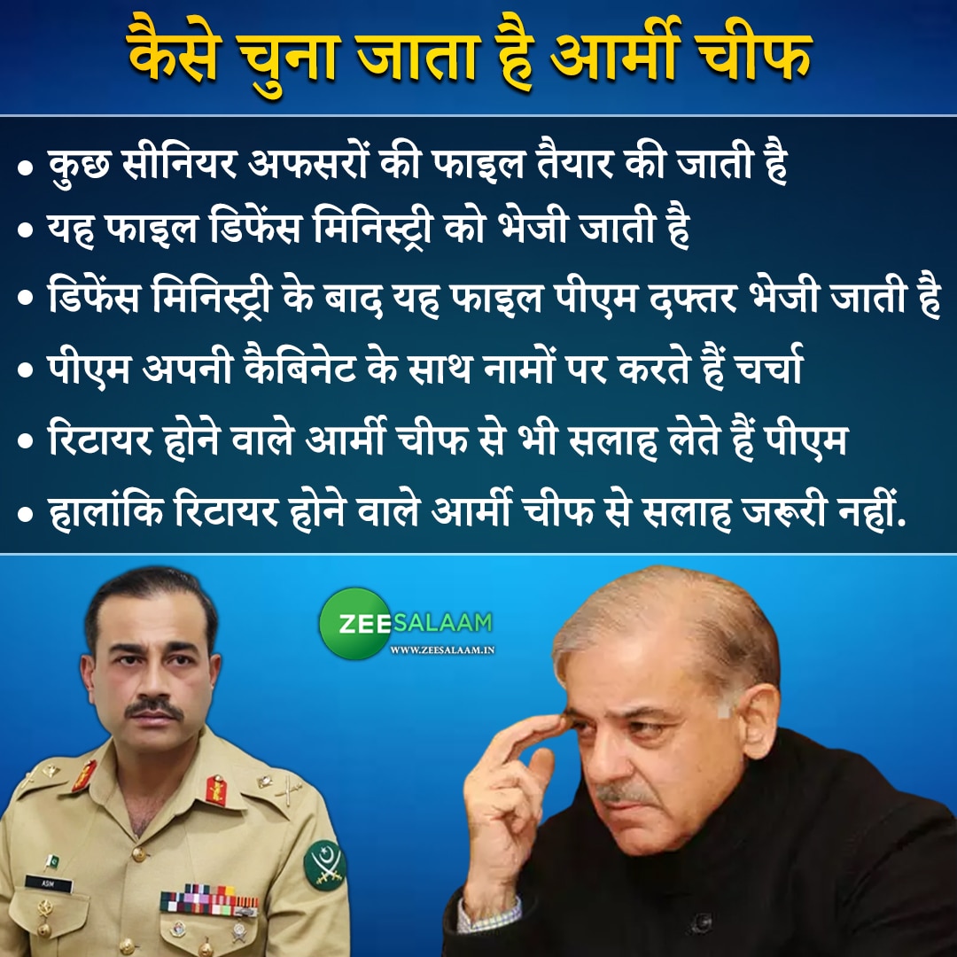 Asim Muneer will be the new army chief of Pakistan Shahbaz Sharif ...