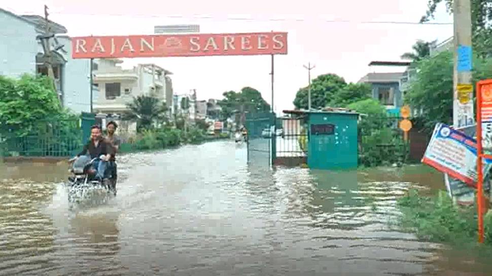 Haryana Home Minister hometown Ambala face heavy rain situation like ...