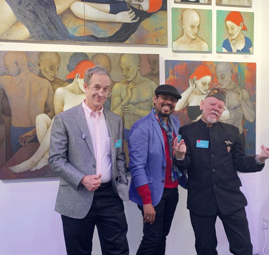 odia Artist Asit Patnaik International Painting | ରଙ୍ଗ, ତୁଳୀ ଆଉ ଜୀବନର ...