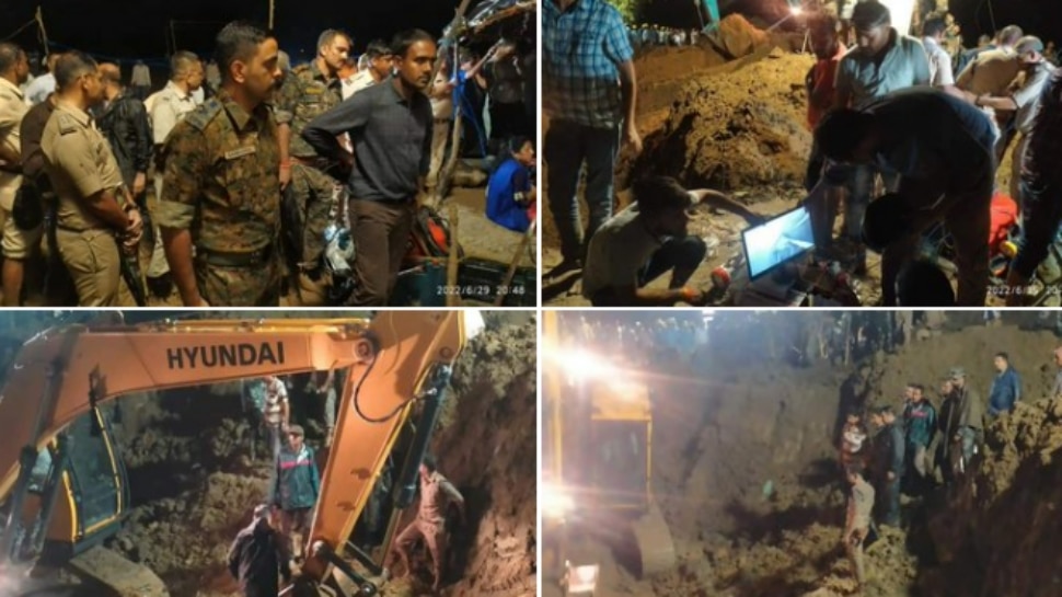 Chhatarpur orchha borewell rescue operation Live Update 5 year old boy ...