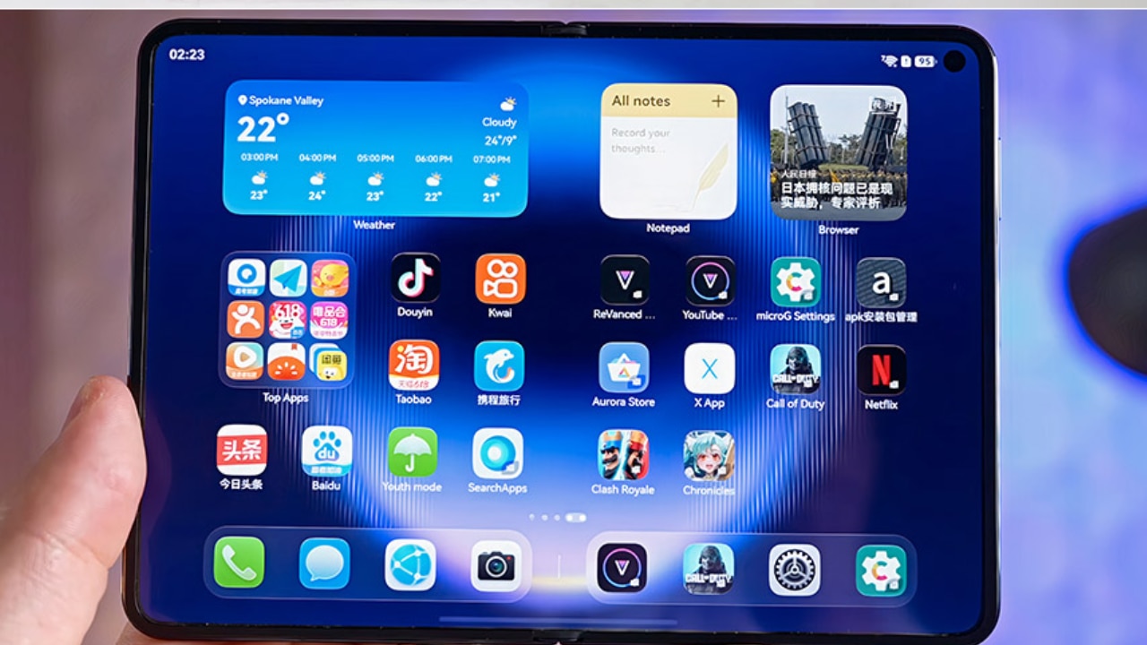 iPhone Fold Dummy Unit Leaks Online First Look at Apples Passport Style ...