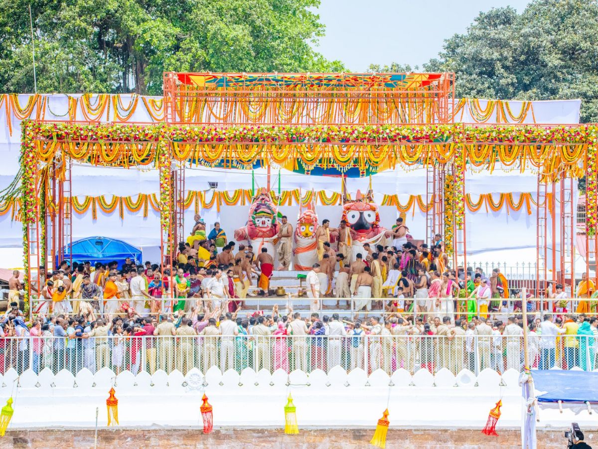 Snana Purnima 2025 LIVE: ଆଜି ସ୍ନାନ ପୂର୍ଣ୍ଣିମା || deba snana purnima ...