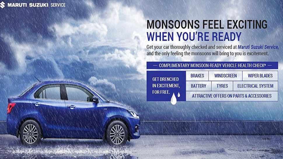 maruti monsoon bonanza offers free car service authorized service ...