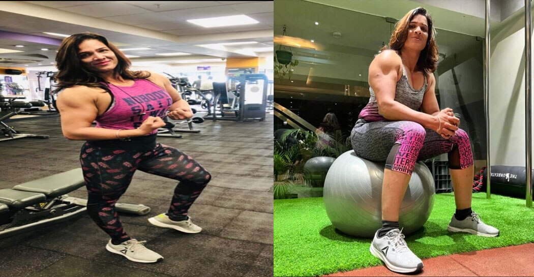 Rajasthan first women bodybuilder was hidden in ghoonghat whole country ...