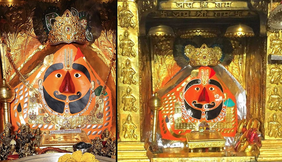 Hanuman Jayanti 2023 Rajasthan special temple of Bajrangbali Salasar ...