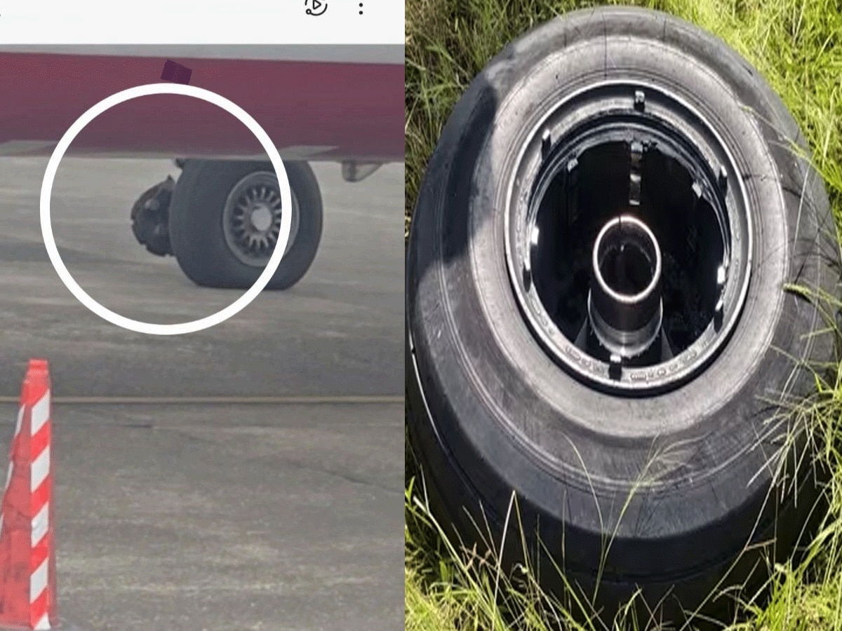 SpiceJet Bombardier Q400 aircraft wheels fell off during takeoff from ...